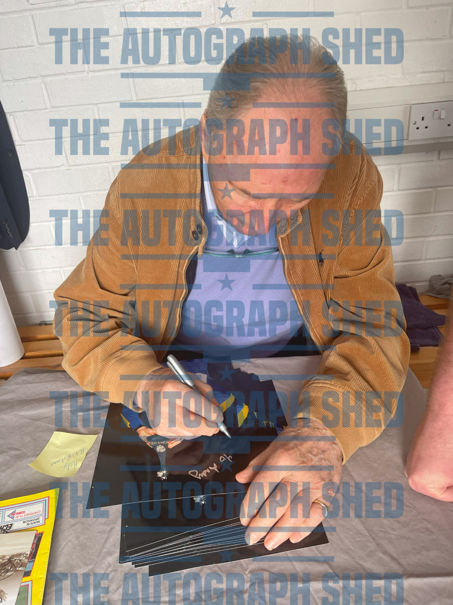 Howard Wilkinson Signed Autographed Trophy Photo Leeds United 1992 ...