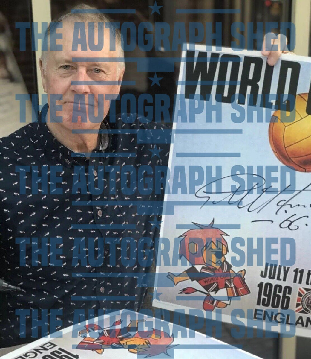 Geoff Hurst Hand Signed 1966 World Cup Autographed Poster England – The ...