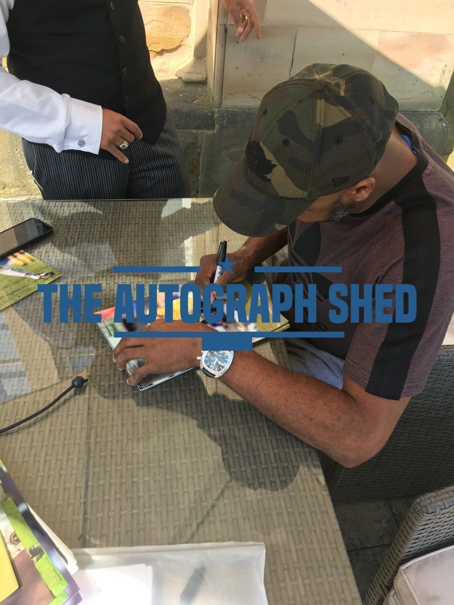 Lucas Radebe hand signed autographed photo Leeds United – The Autographshed