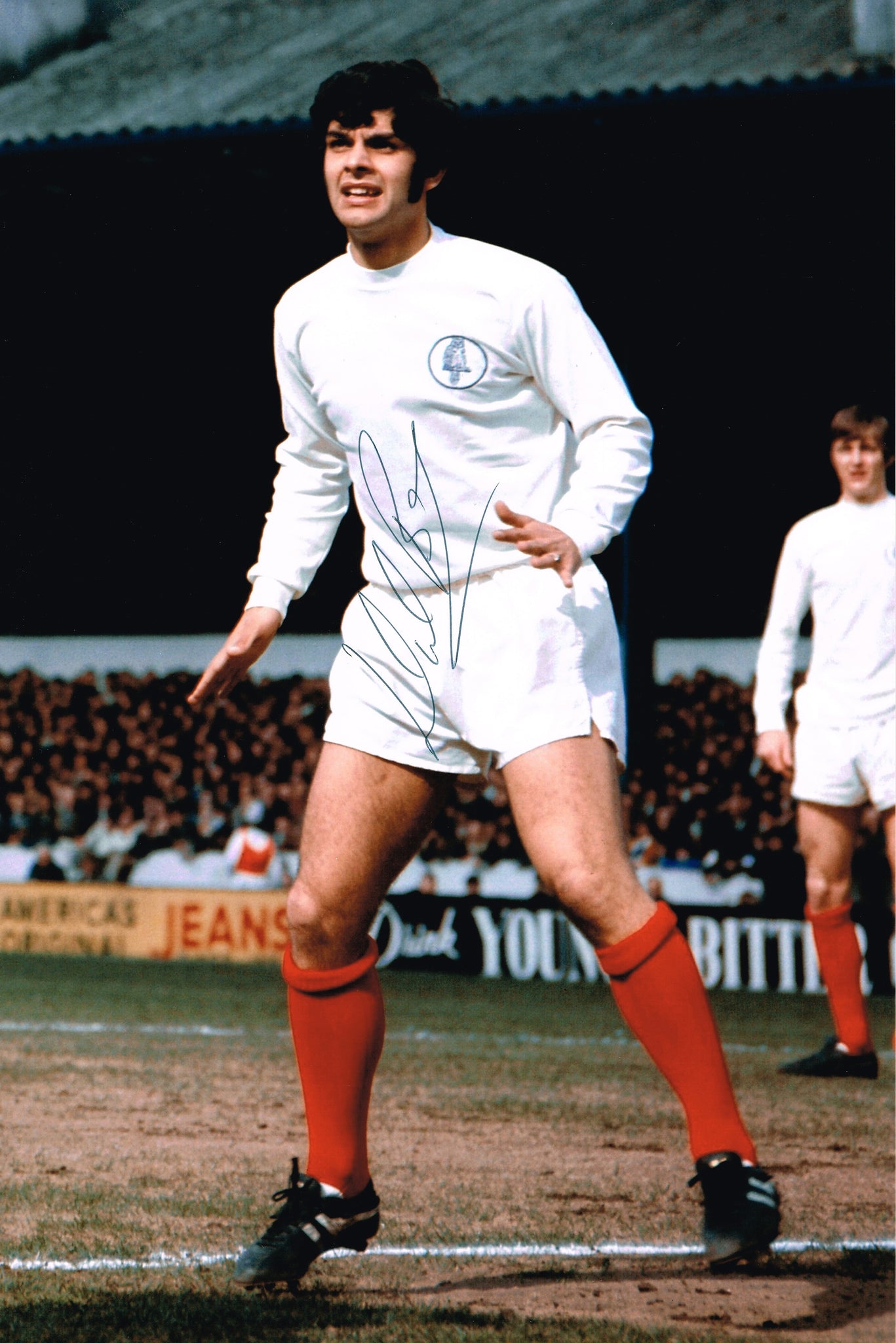 Mick Bates hand signed autographed photo Leeds United – The Autographshed