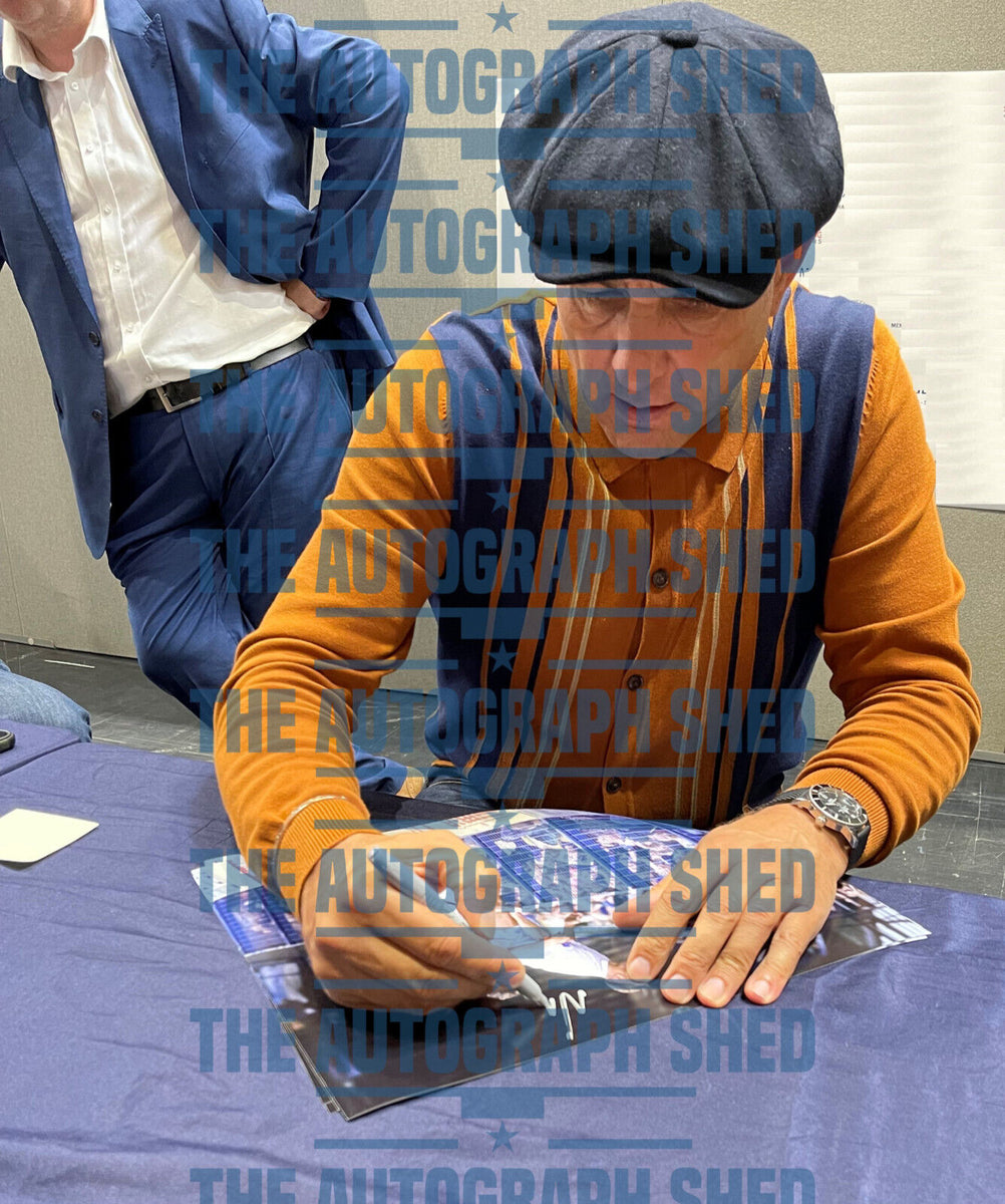 PROOF Vinnie Jones hand signed photo Leeds United Goal Celebration Aut ...